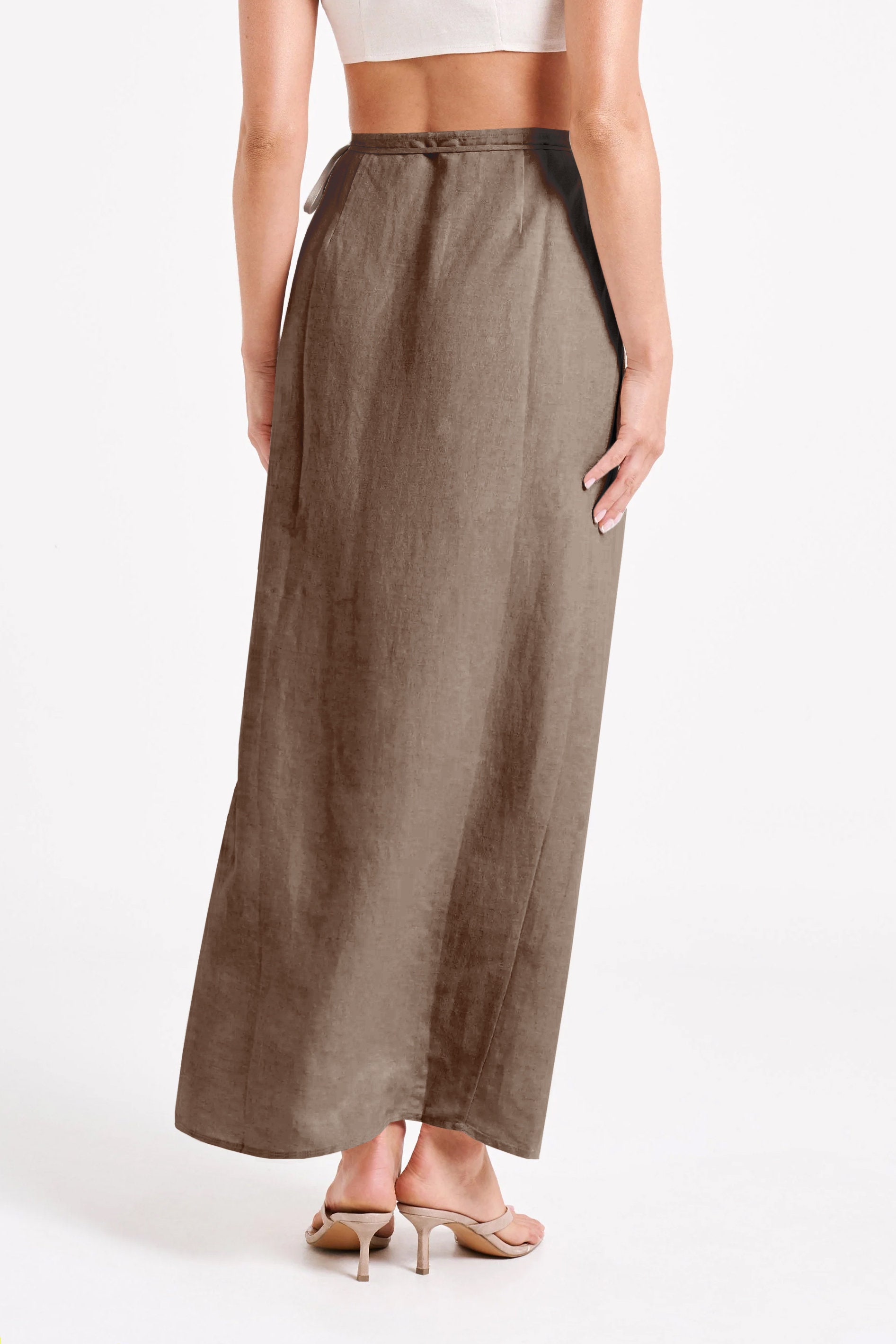 Linen Skirt Sewing Pattern, Wrap Skirt Pattern for Women, Cotton Skirt ...