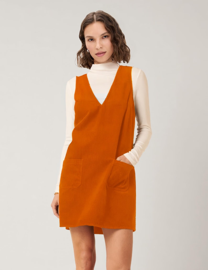 Overall Dress Sewing Pattern for Women, Pinafore Dress Pattern, Tank ...