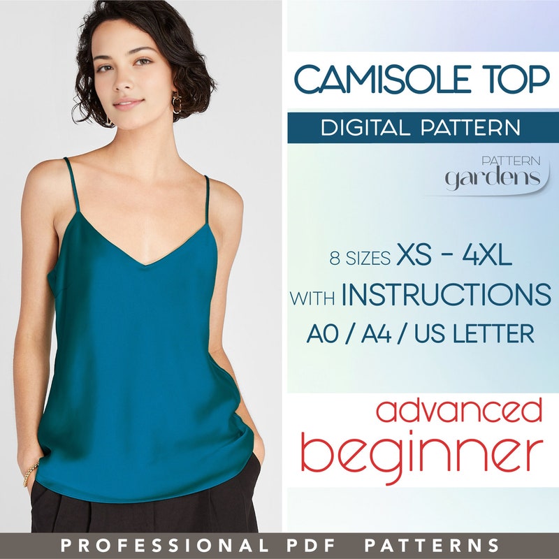 Camisole Pattern - Etsy