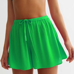 Flared Shorts Sewing Pattern, Oversized Shorts Pattern, Pajama Shorts ...