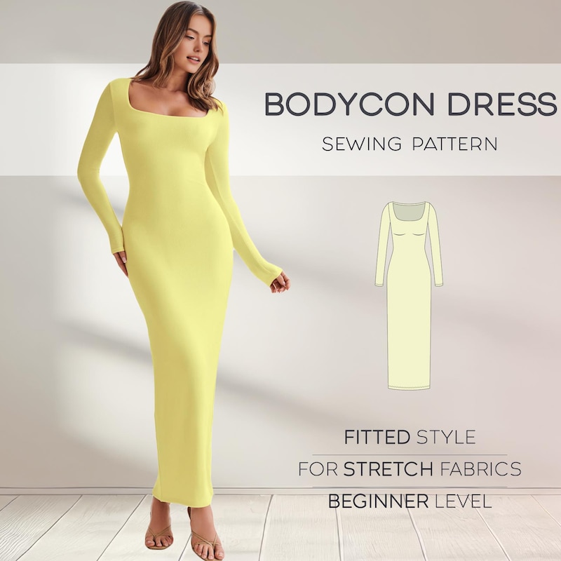 Maxi Tight Dresses - Etsy