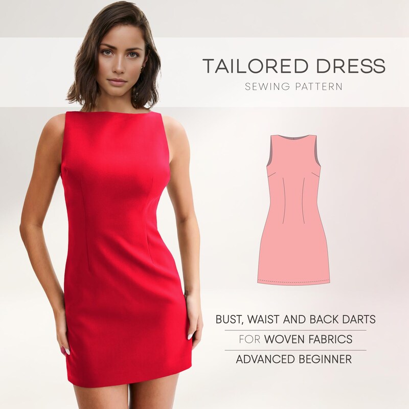 Fitted Dress - Etsy