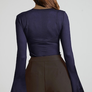 Flare Sleeve Top Sewing Pattern Beginner Bell Sleeve Top PDF Pattern ...