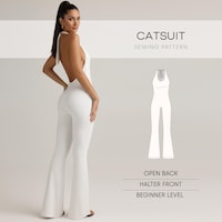Elastic Bodysuit Sewing Pattern | Cosplay Zentai Pattern | Superhero ...