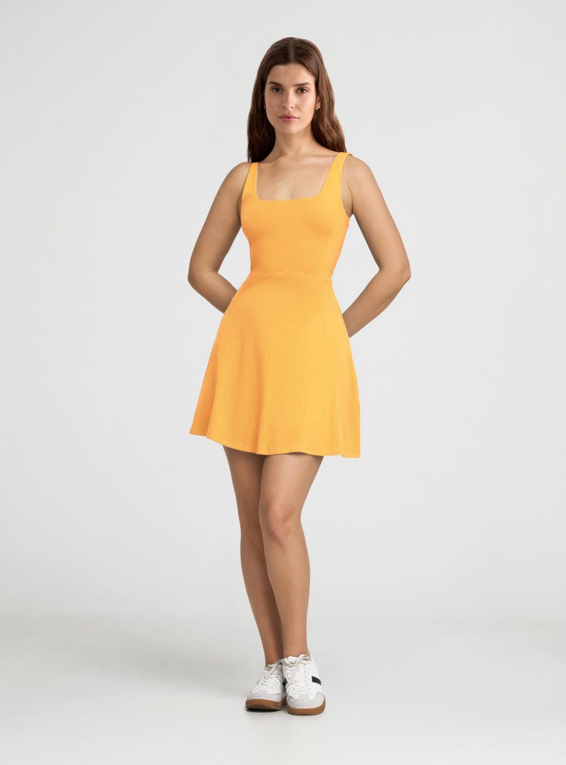 Tennis Dress Sewing Pattern Skort Dress Pattern, Stretch Dress Pattern ...