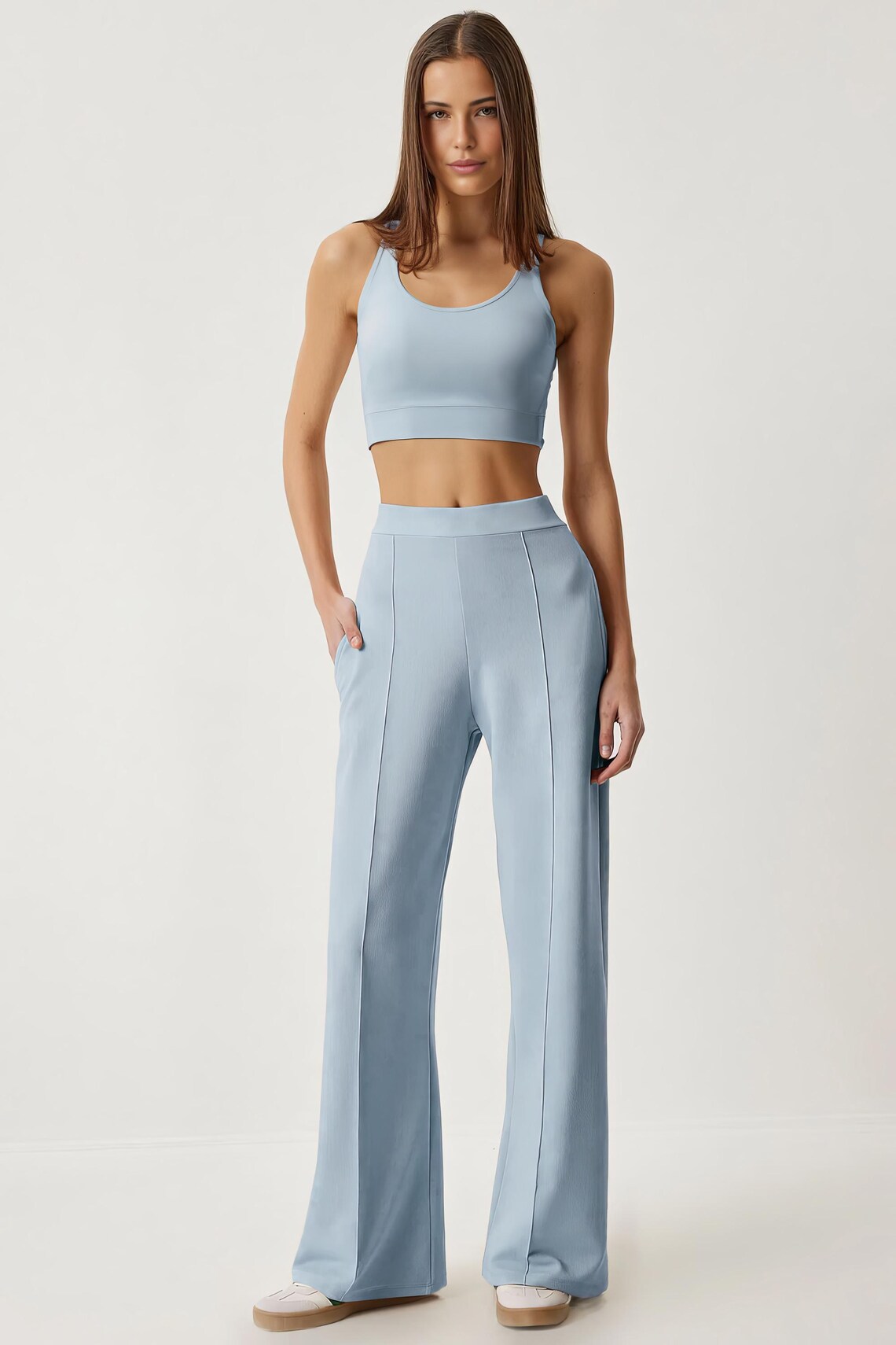 Stretch Pants Pattern, Women's Sweatpants Sewing Pattern, Yoga Pants ...