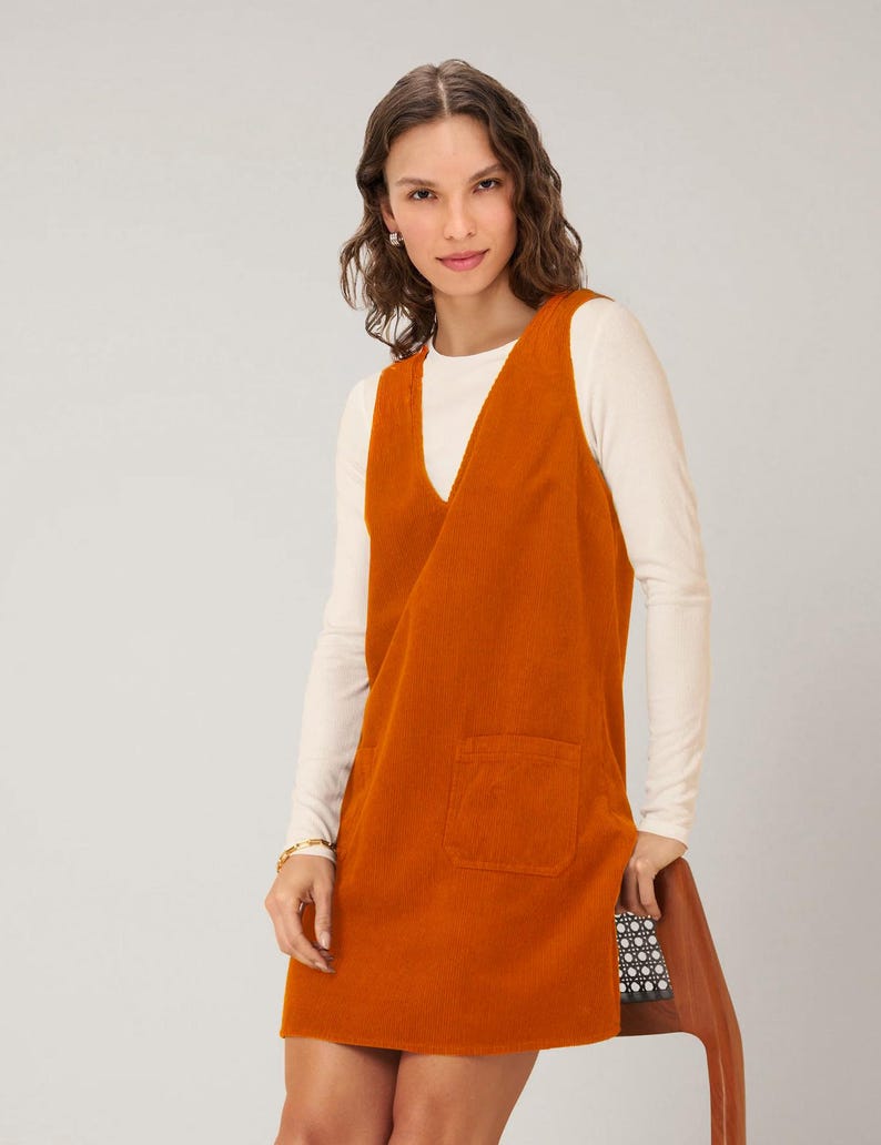 Overall Dress Sewing Pattern for Women, Pinafore Dress Pattern, Tank ...