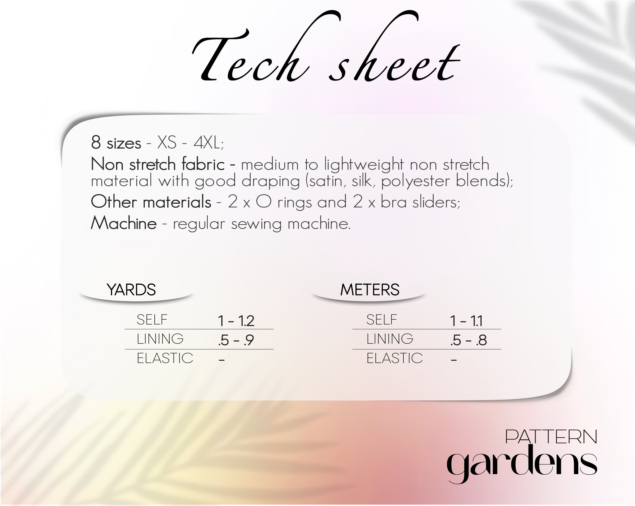 Satin Top Pattern, Camisole Top Pattern, Beginner Top Sewing Pattern ...