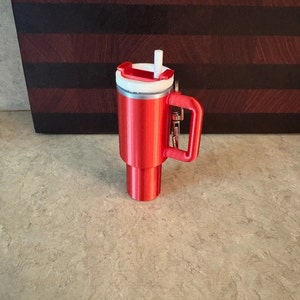 Mini Stanley Inspired Tumbler Keychain, With Storage Stanley Quencher ...