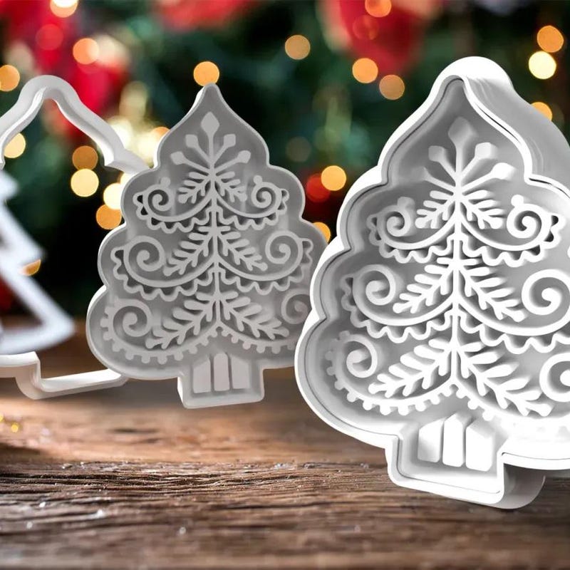 Tree Cookie Cutter - Etsy