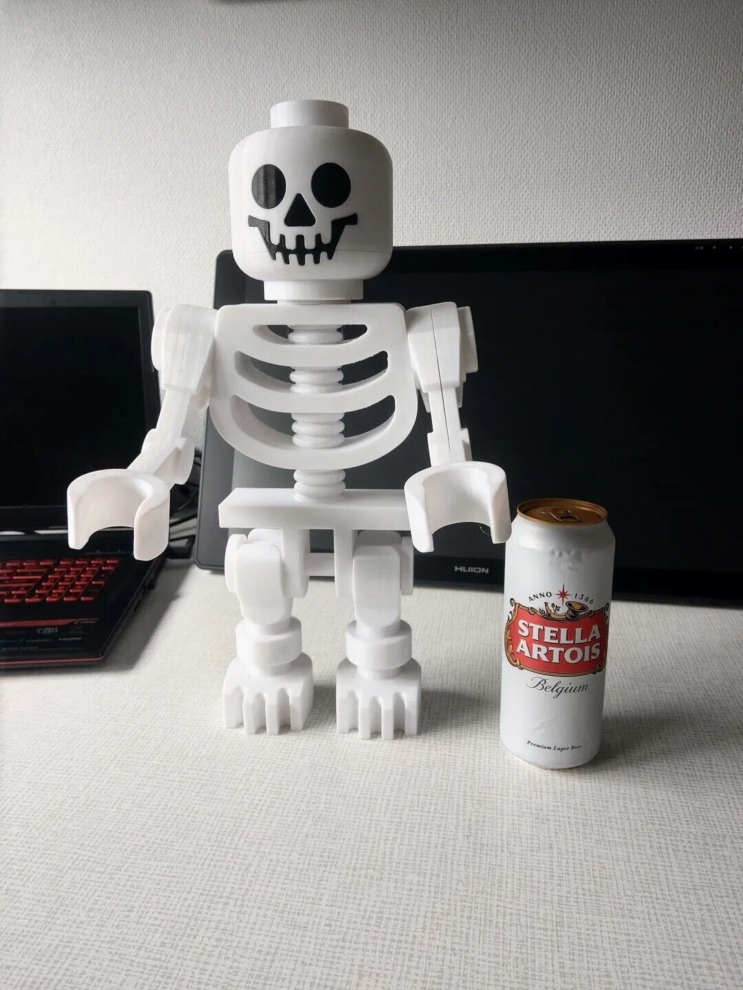 Mega Legolike Skeleton 10 to 1 Scale Inspired by a Lego Skeleton - Etsy