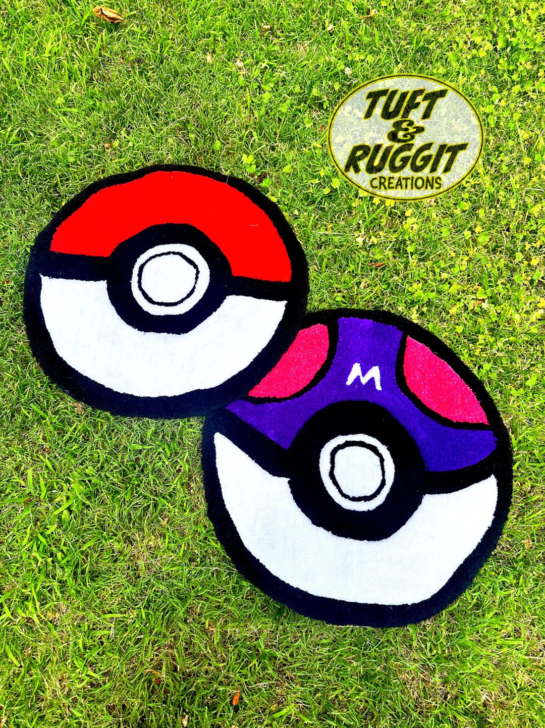 Custom Hand Tufted Pokémon Ball Rugs! | Choose Any Poké Ball Style - Etsy