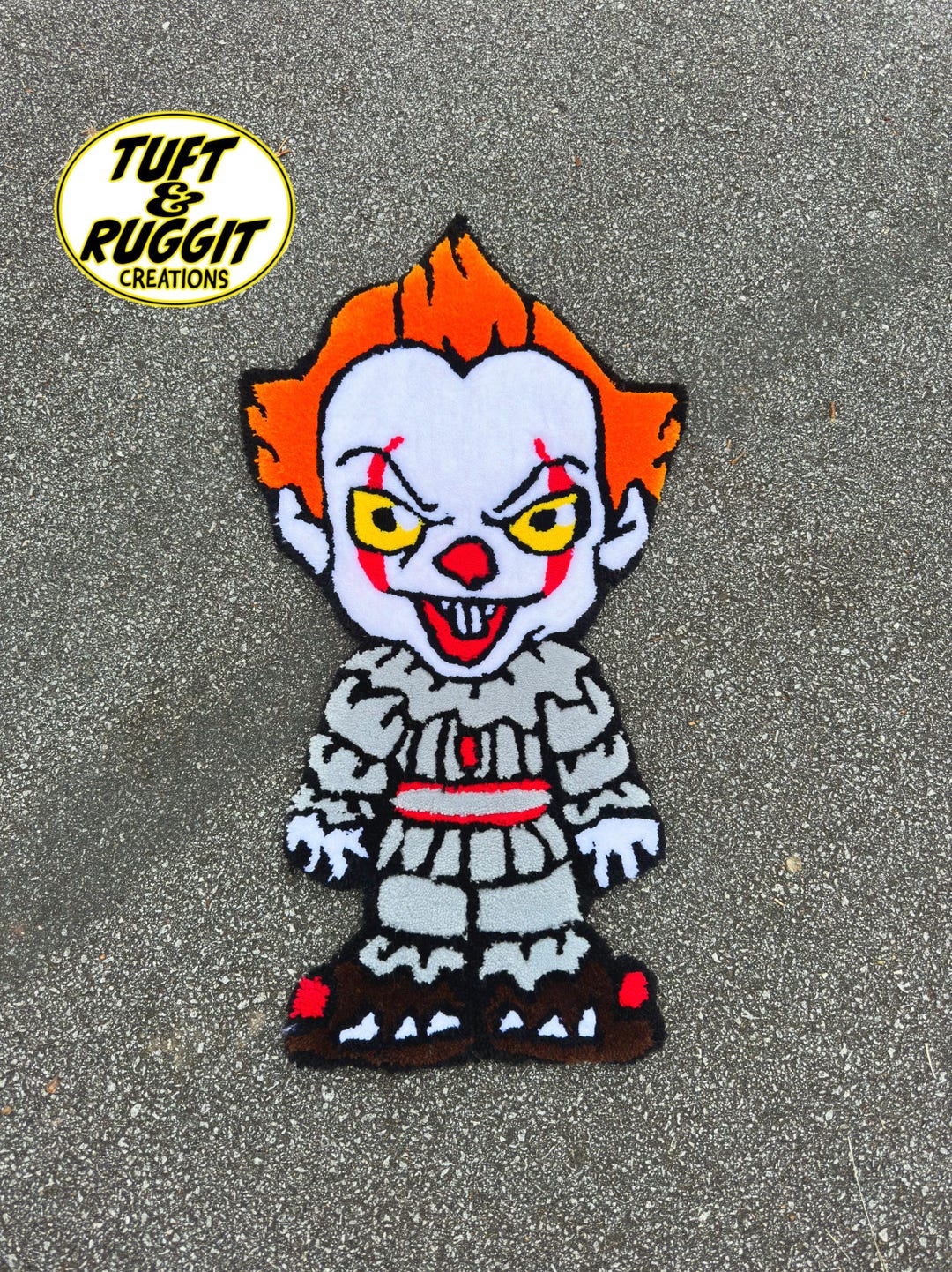 Clown Rug – Bring the Horror of 'IT' to Your Home! - Etsy