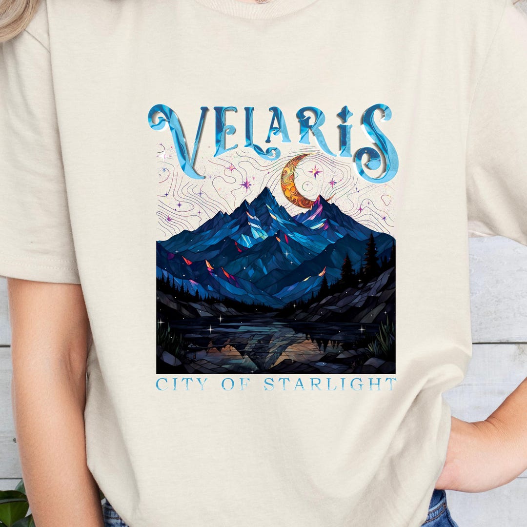 Velaris City of Starlight Shirt, Book Lover Gift, Bookworm Shirt ...