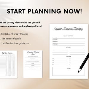 Therapy Planner | 80+ Pages | Therapy Session Planner | Therapist ...