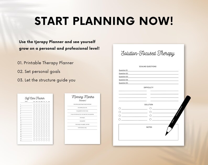 Therapy Planner | 80+ Pages | Therapy Session Planner | Therapist ...