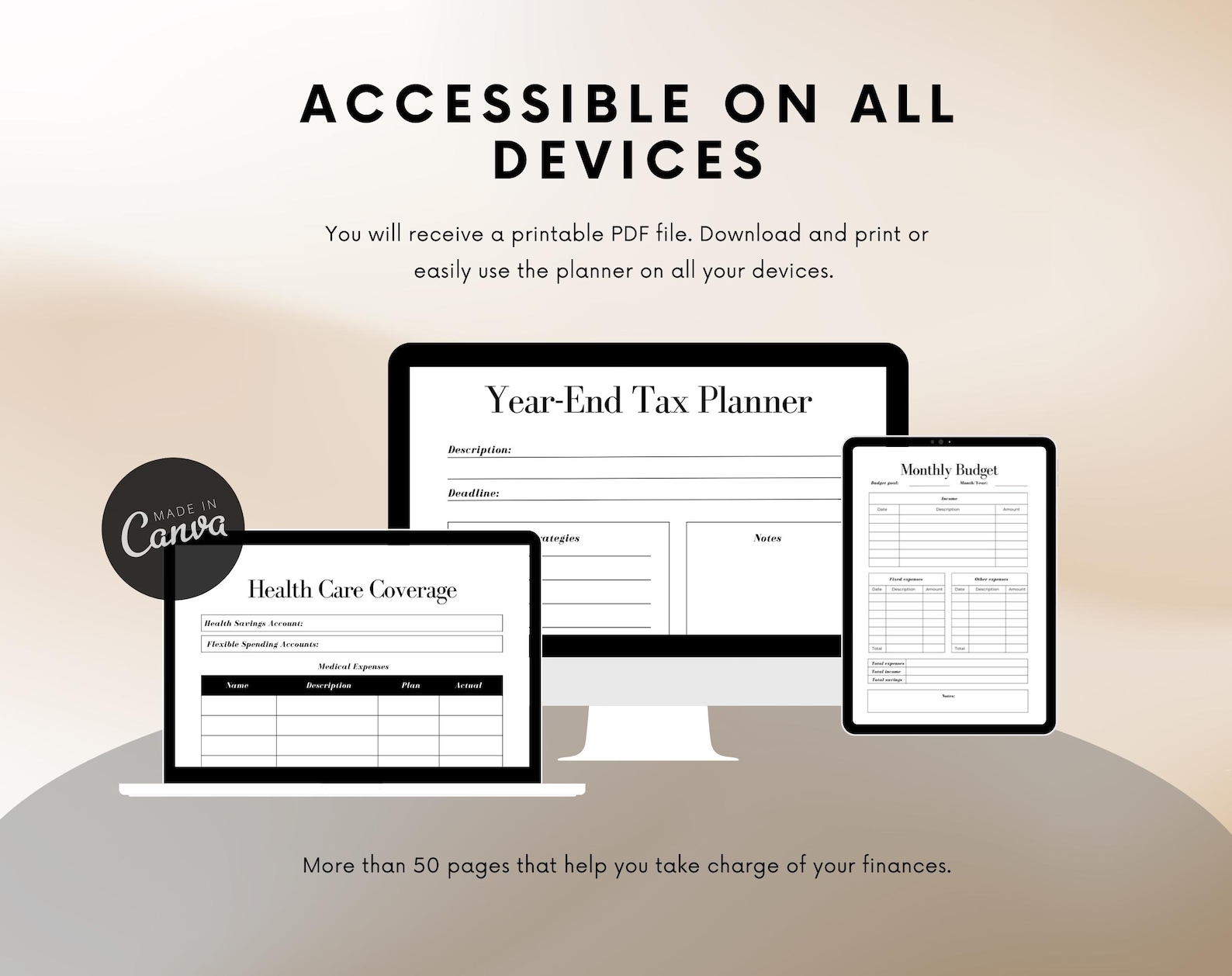 Personal Tax Planner | Tax Organizer | Financial Planner | Tax ...