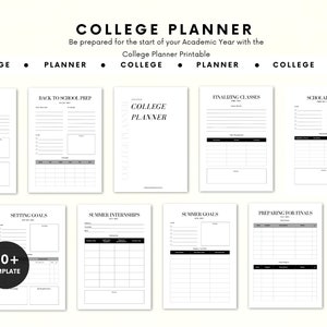 College Student Planner Printable | College Planner | College ...