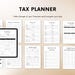 Personal Tax Planner | Tax Organizer | Financial Planner | Tax ...