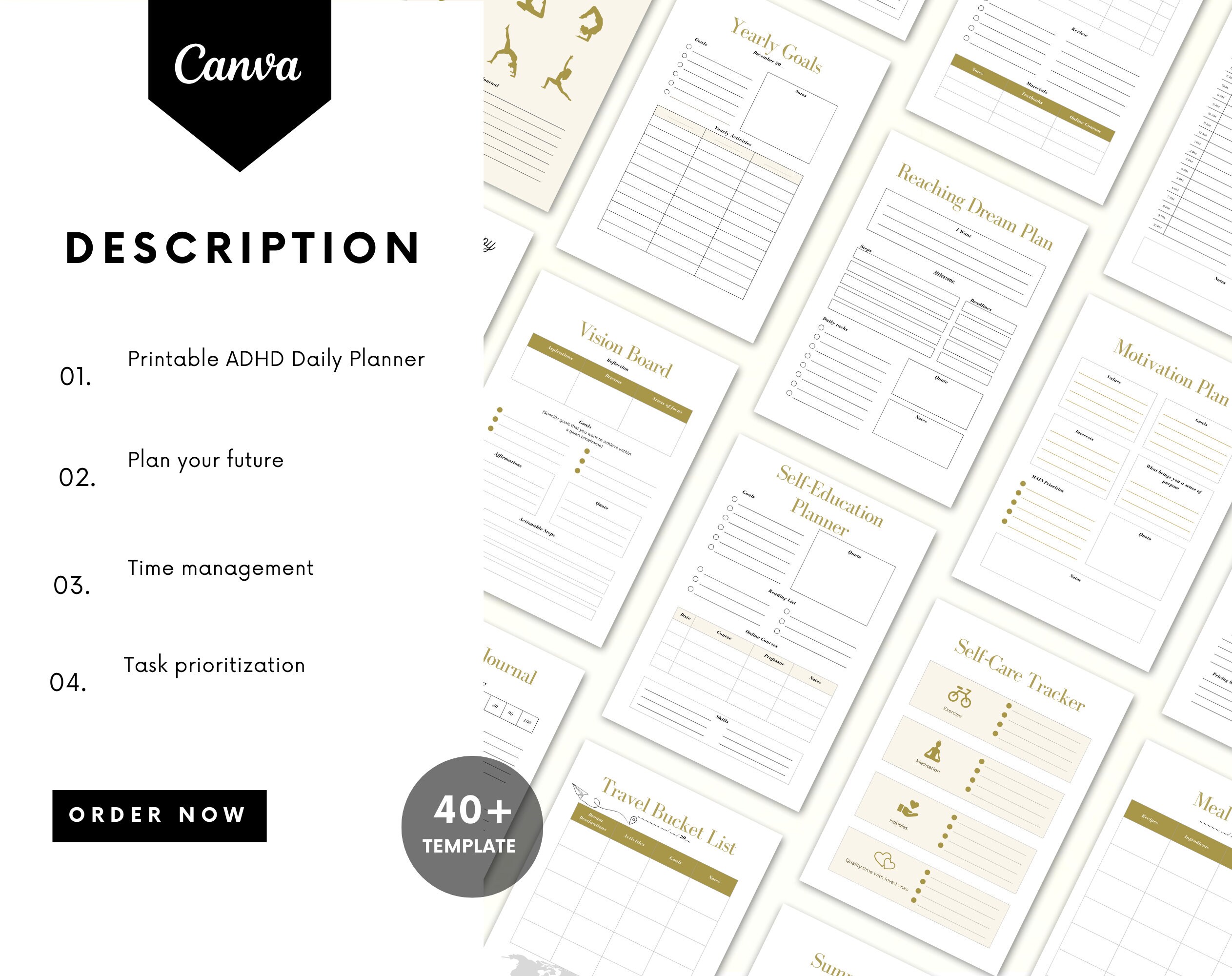 Ultimate ADHD Workbook Mental Health Neurodivergent Personal ...