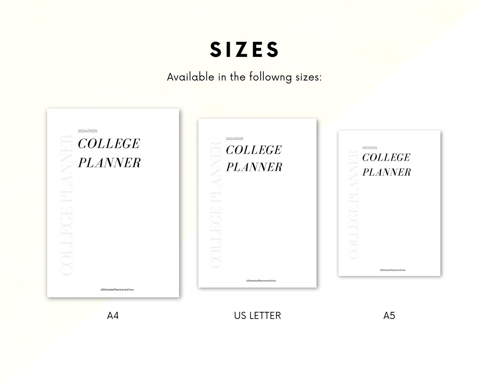 College Student Planner Printable | College Planner | College ...