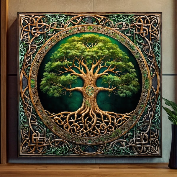 Celtic Tree - Etsy