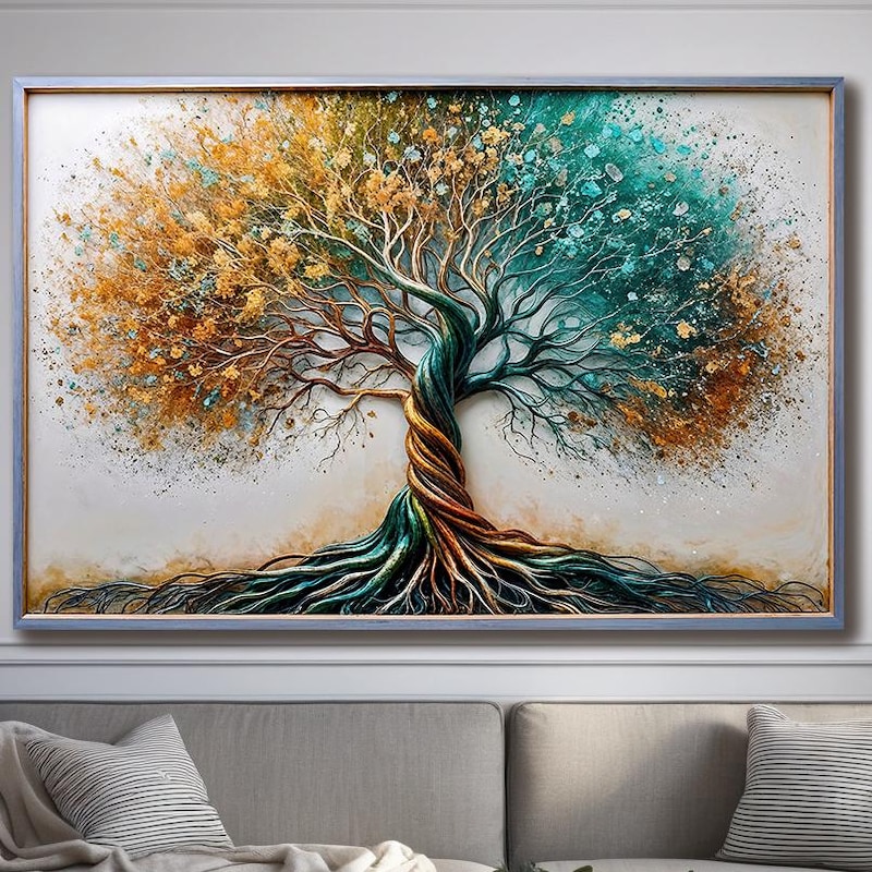 Tree of Life Canvas Wall Art - Etsy
