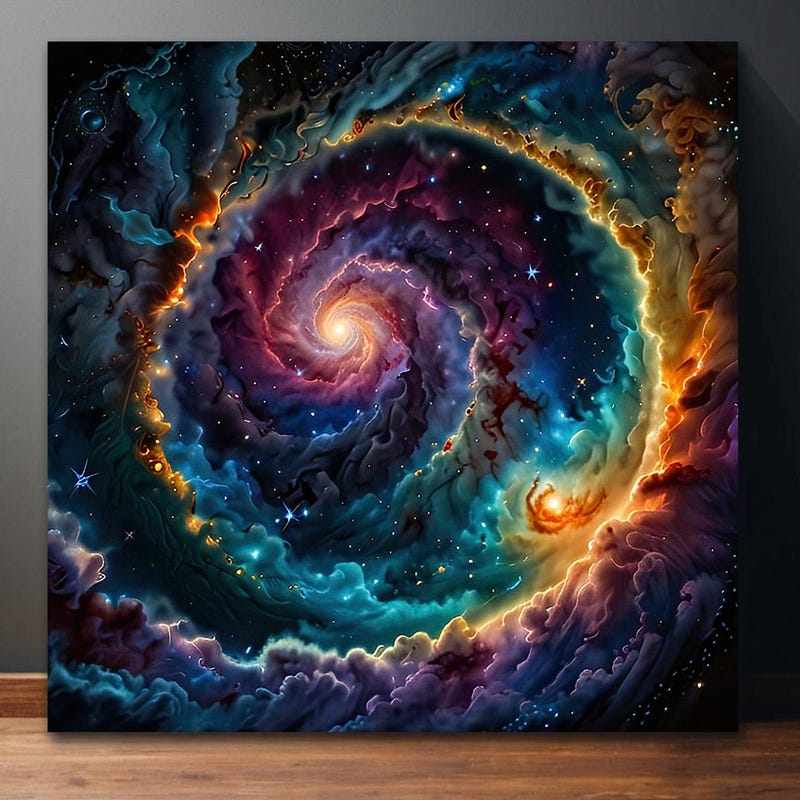 Abstract Galaxy - Etsy