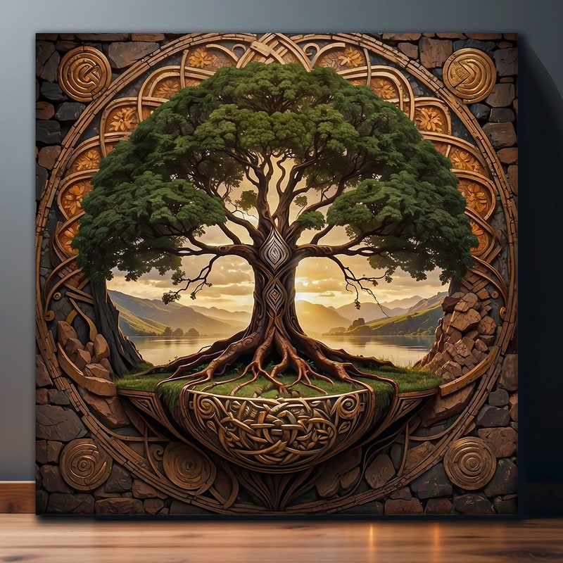 Tree of Life Wall Art - Etsy UK