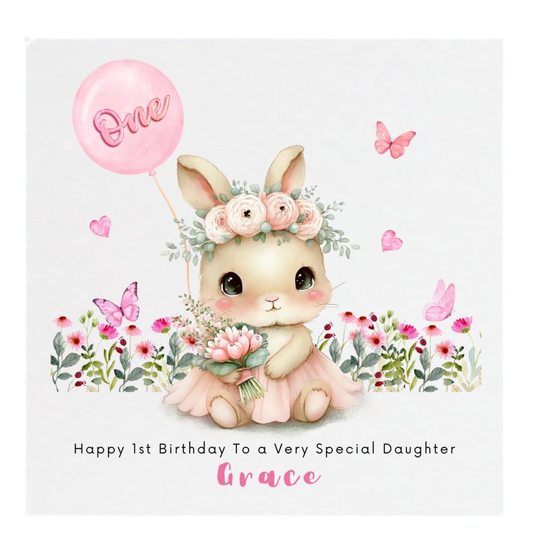 Bunny 1st Birthday - Etsy