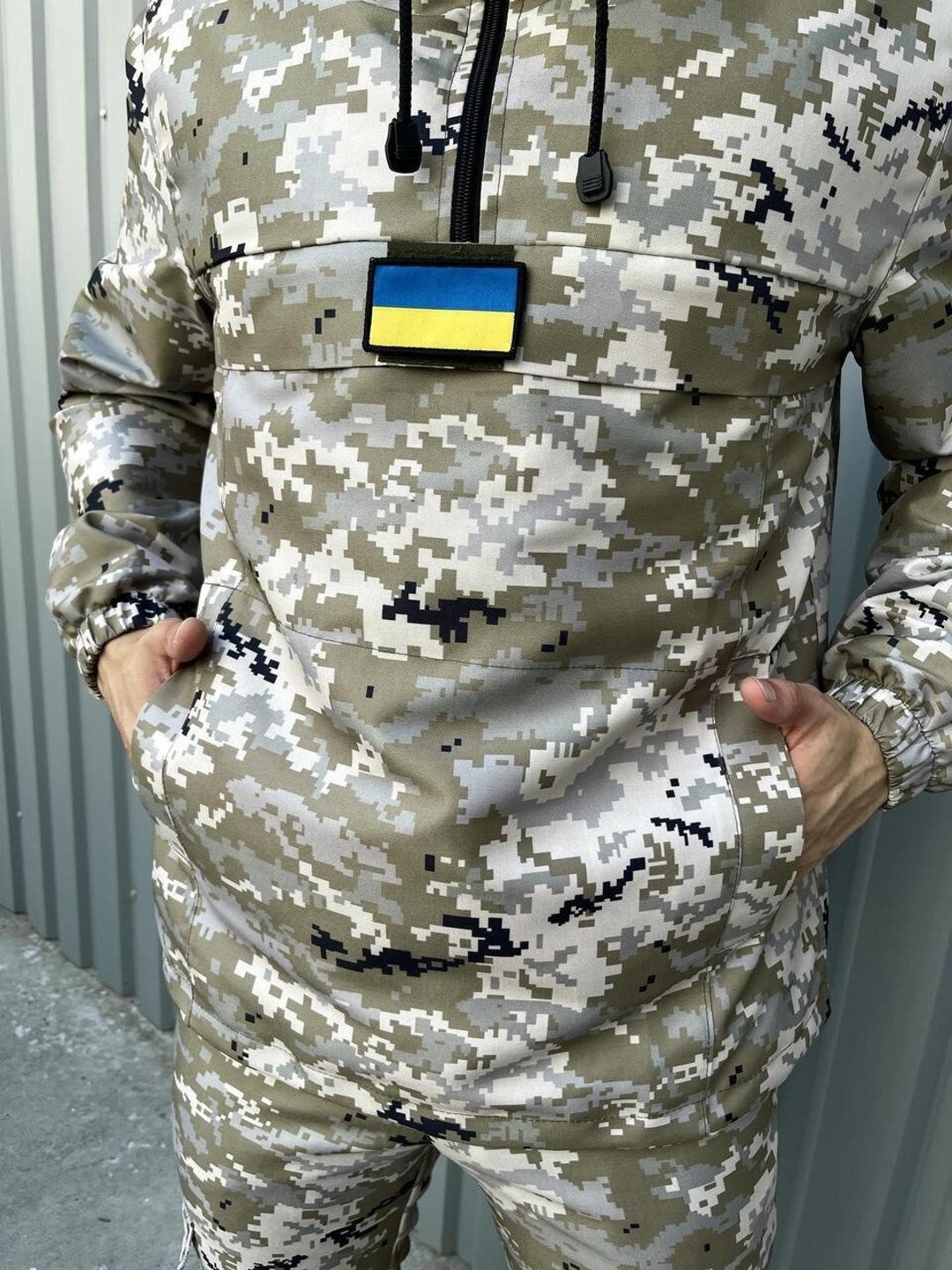 Tactical Suits Anorak Zsu Pixel, Military Uniform Ukrainian Pixel ...