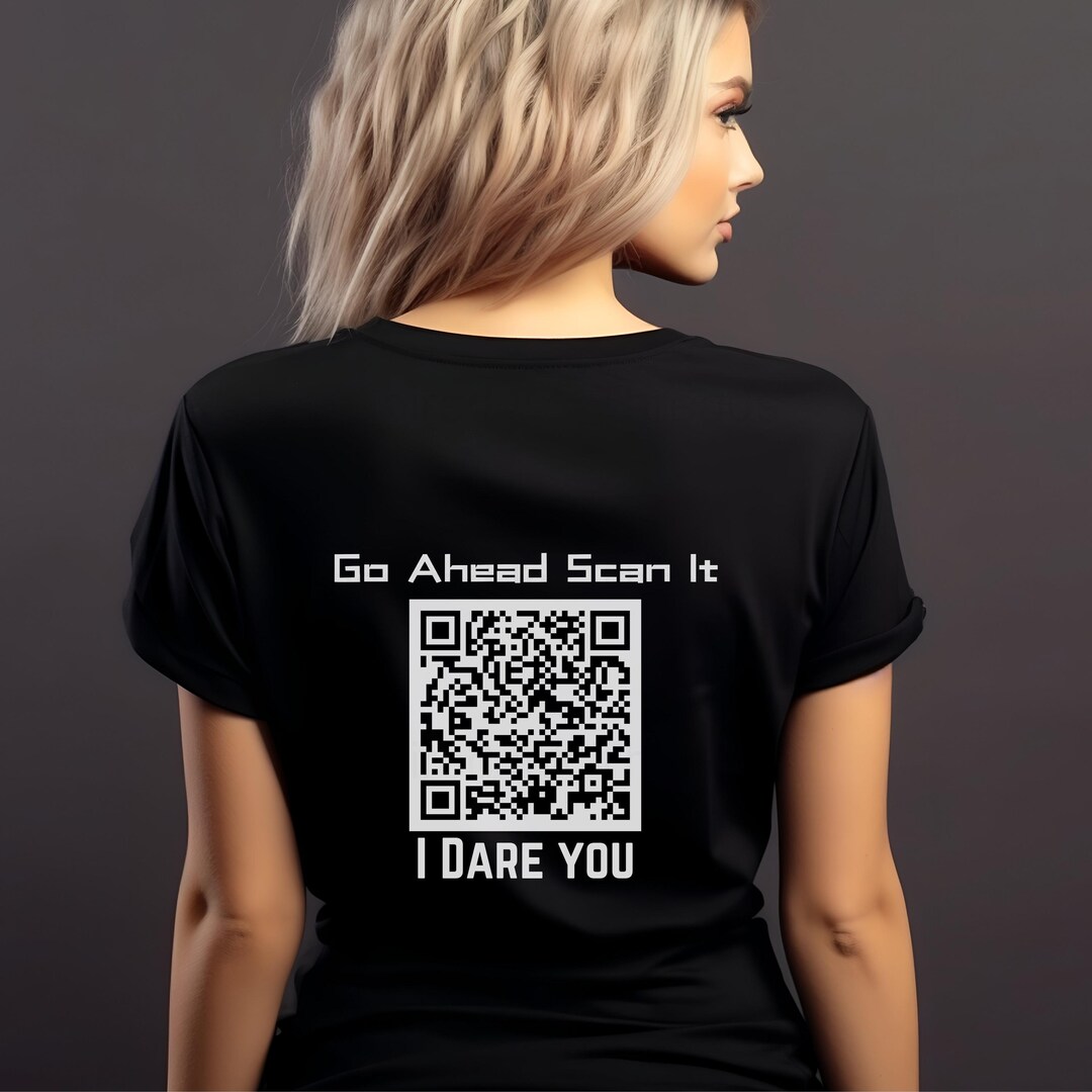 Nothing to See QR Code Shirt, Funny QR Code Shirt, Nothing to See T ...
