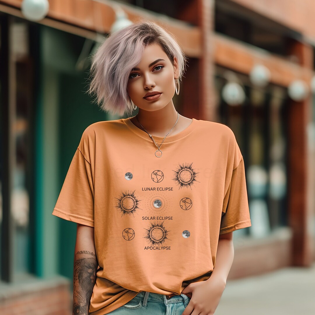 Lunar Solar Apocalypse T-shirt, Funny Sarcastic Shirt, Sarcasm T-shirt ...