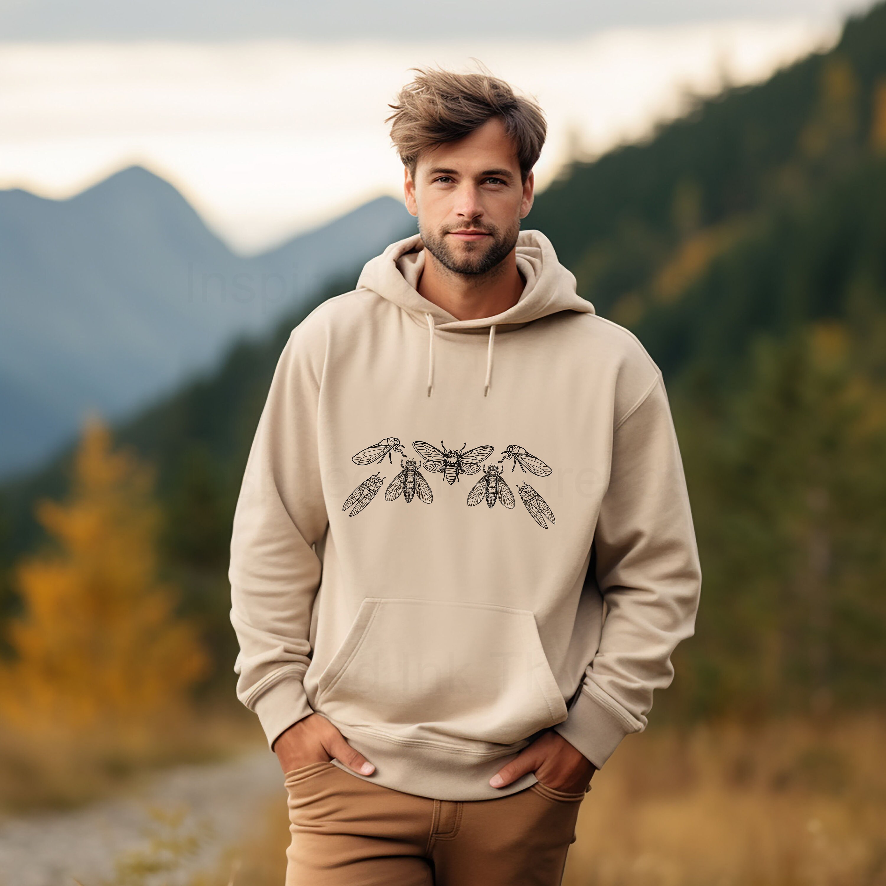 Cicada Hoodie, Year of the Cicadas, Bug Lover Sweatshirt, Nature Lover ...