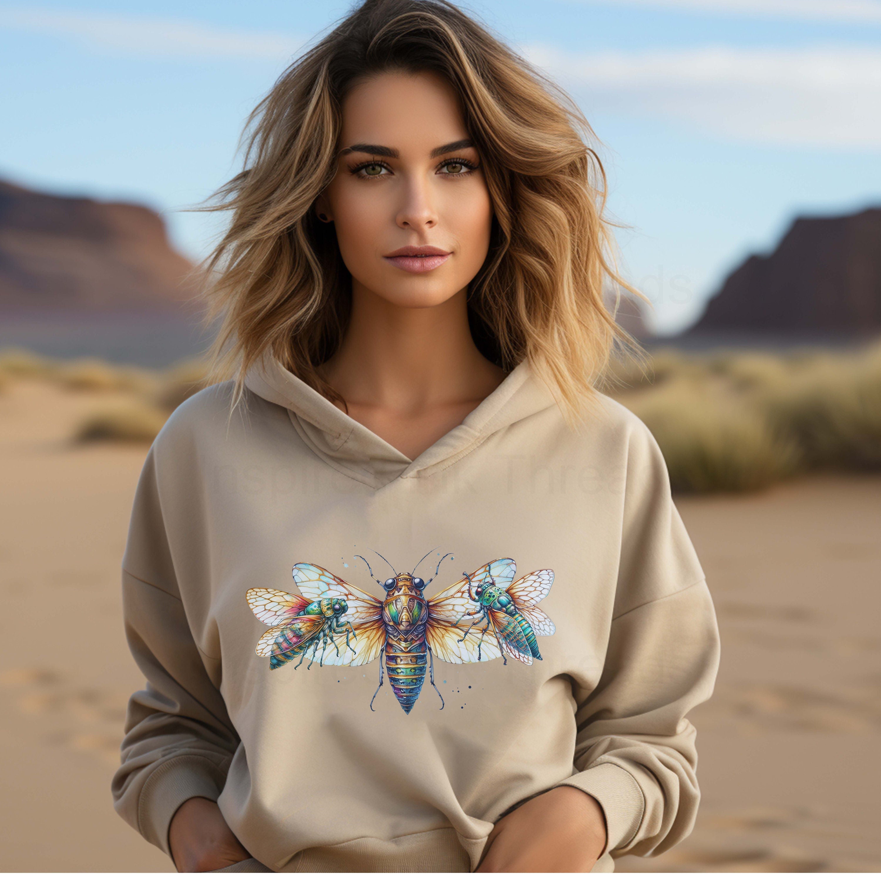 Cicada Hoodie, Year of the Cicadas, Bug Lover Sweatshirt, Nature Lover ...