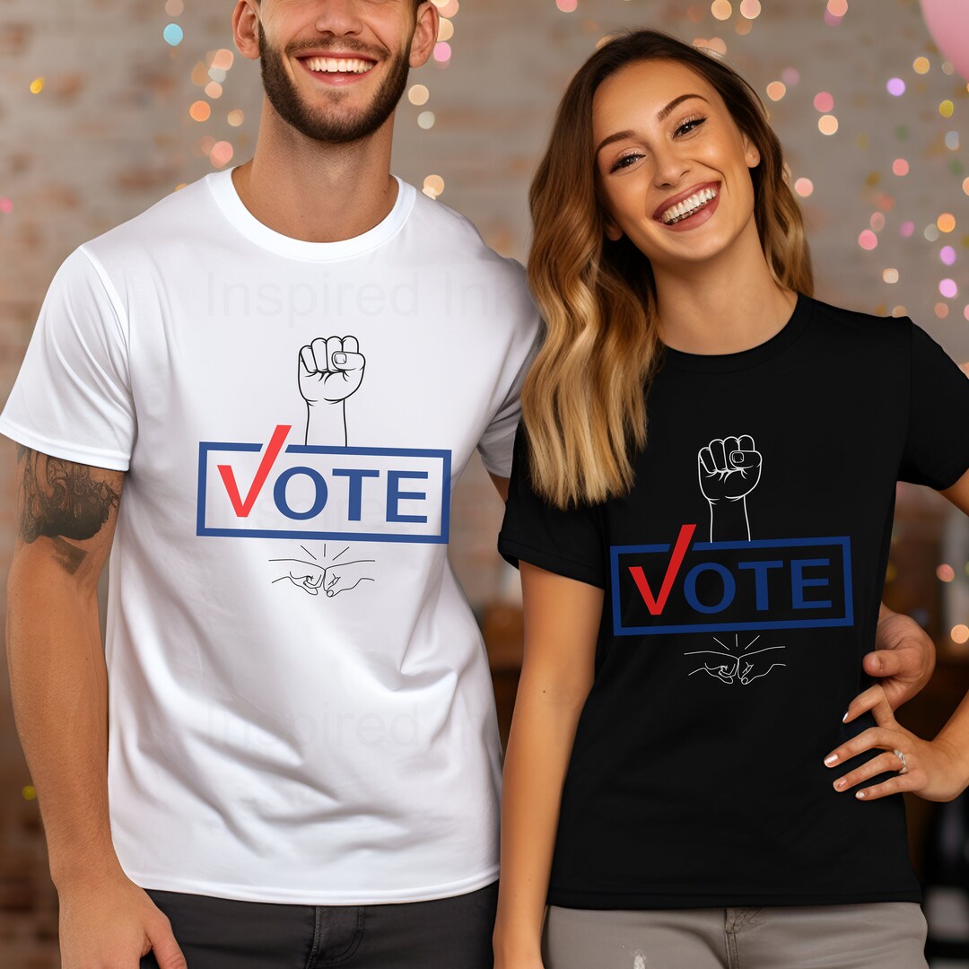 Solidarity T-shirt, Fist Bump Shirt, Political Symbol Tshirt, Voters ...