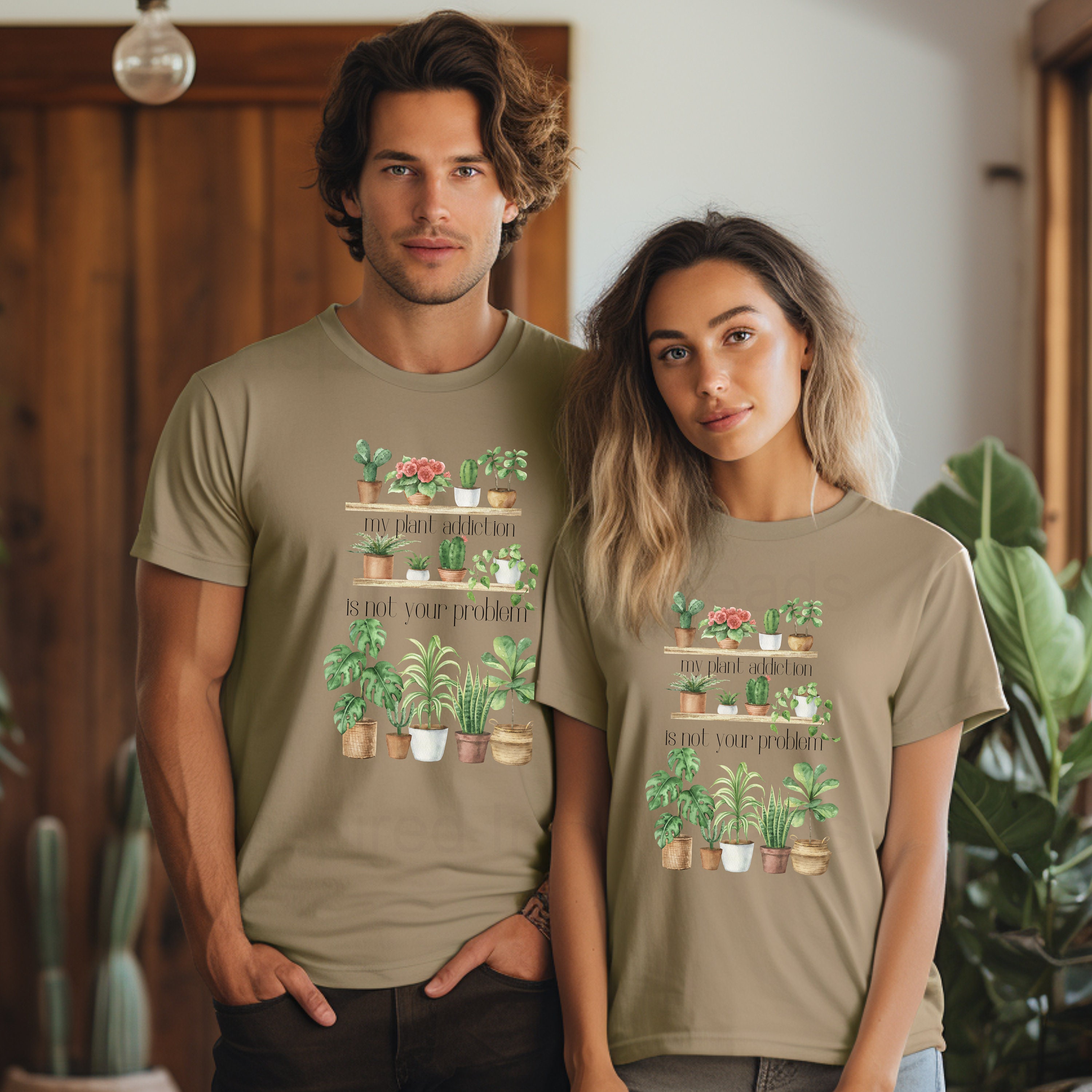 Plant Addiction T-shirt, Plant Lover Shirt, Crazy Plant Person Shirt ...