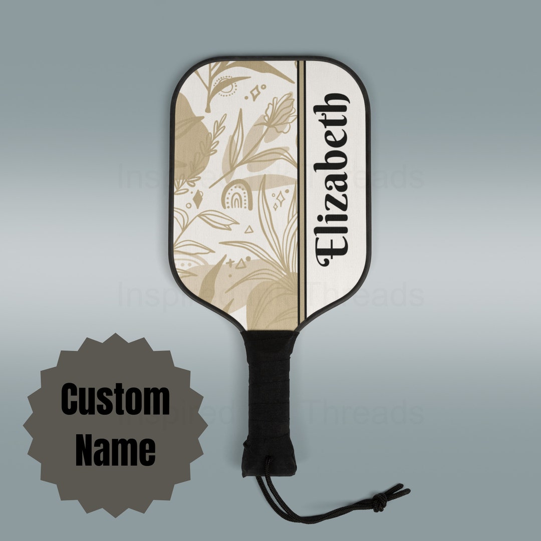 Personalized Name Pickleball Paddle Set, Customized Pickleball Kit ...