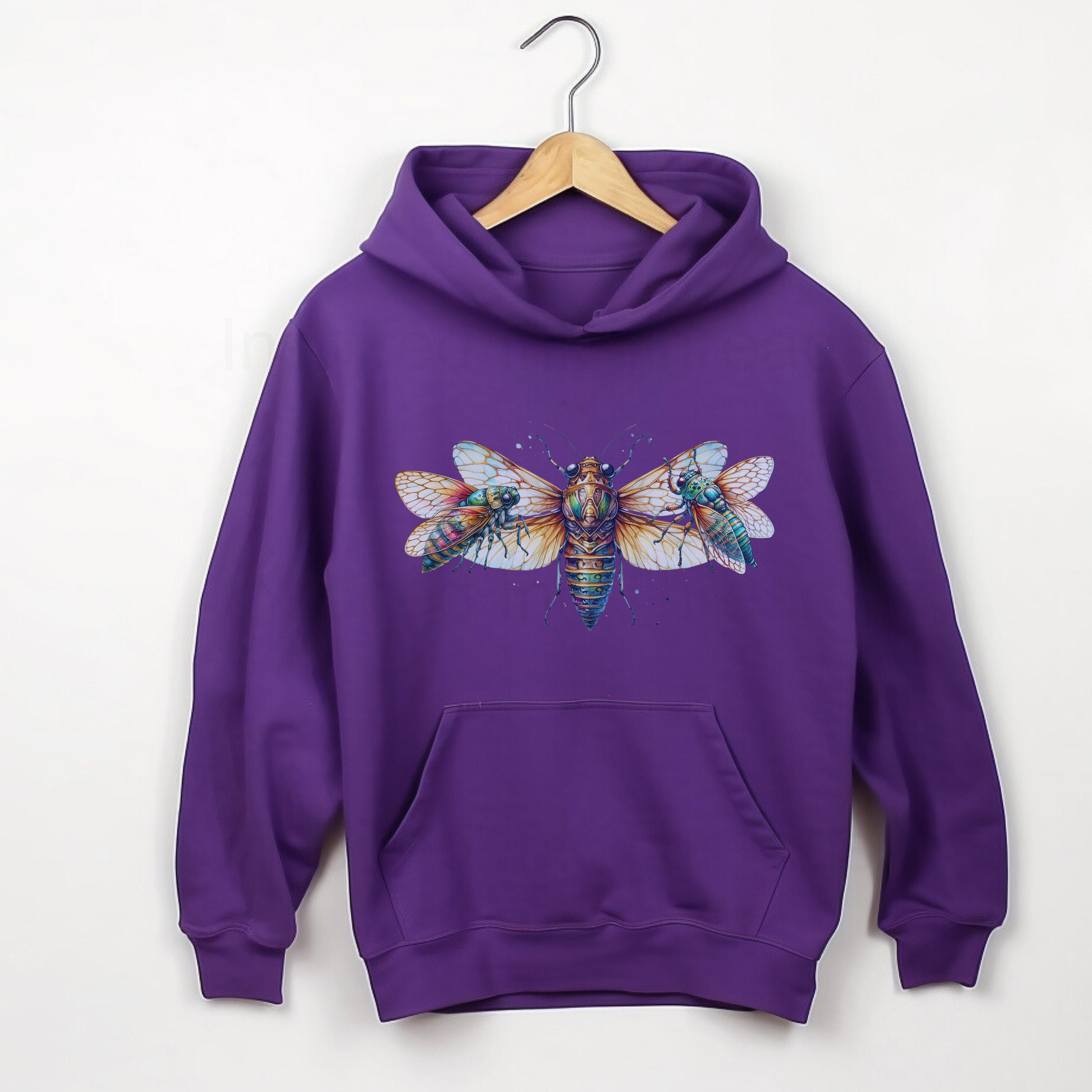 Cicada Hoodie, Year of the Cicadas, Bug Lover Sweatshirt, Nature Lover ...