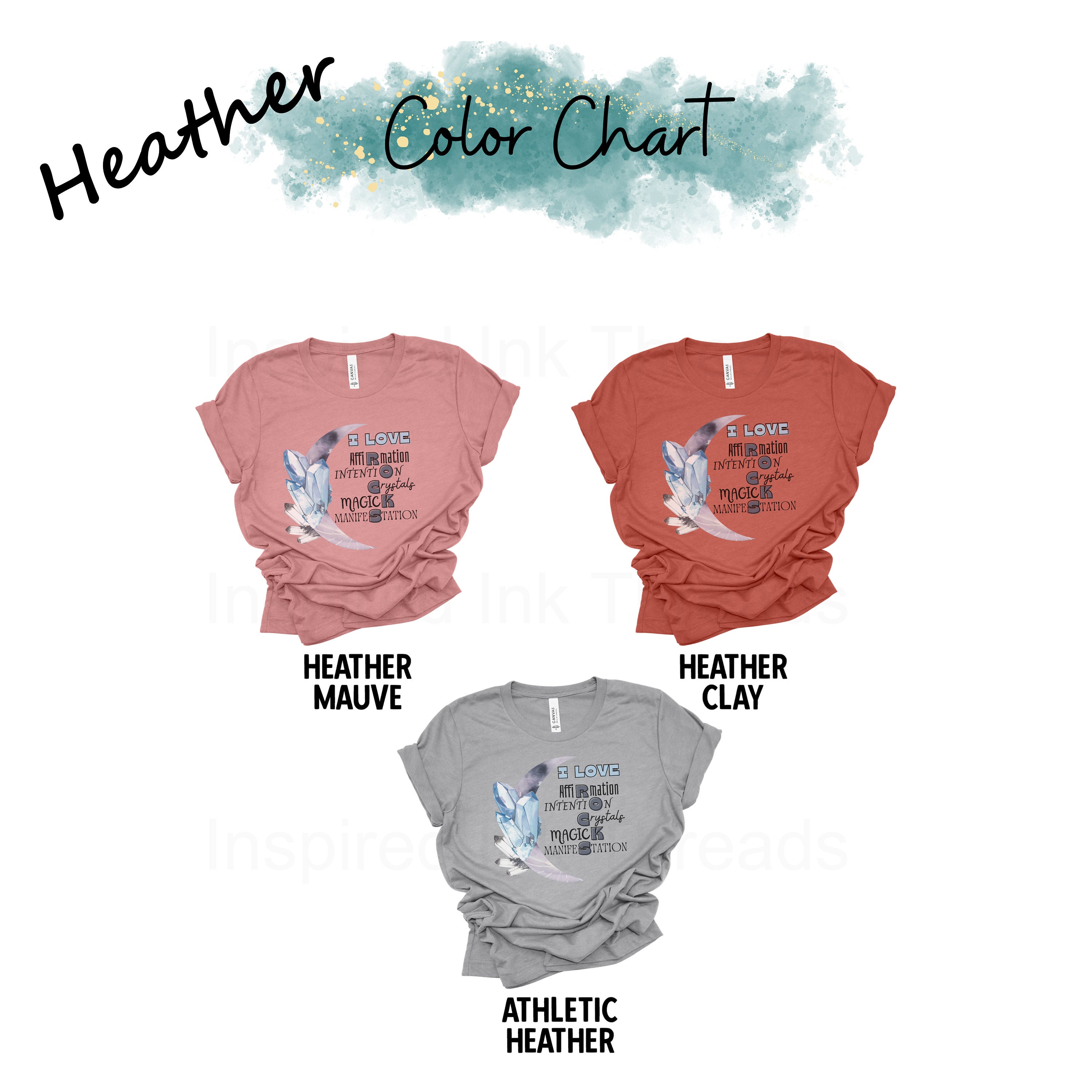 I Love Rocks Shirt, Crystal Healing Shirt, Affirmation Intention ...