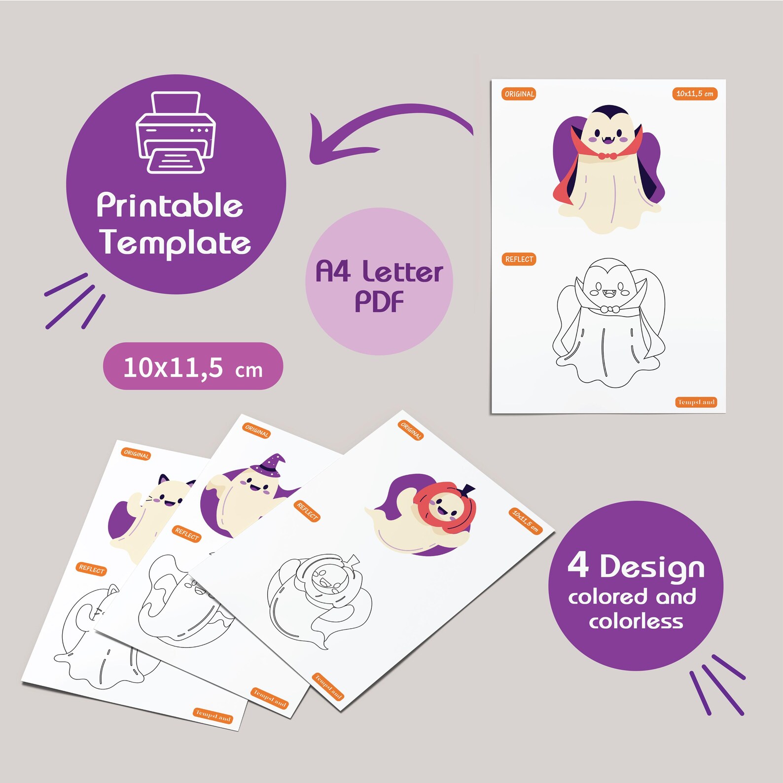 Halloween Punch Needle Pattern, Ghost Punch Coaster Punch Needle ...