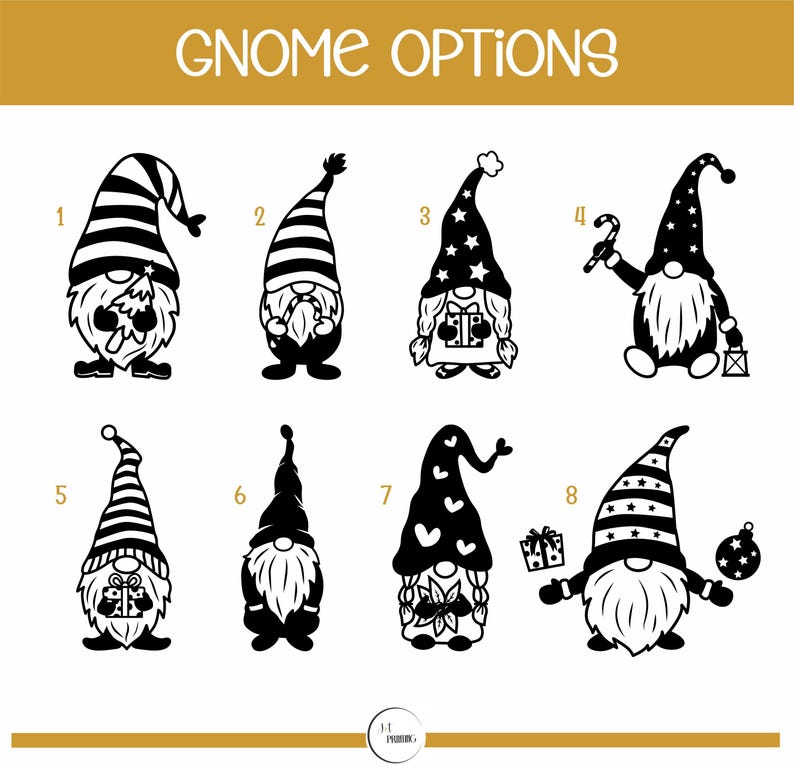 Christmas Gnome Decal: Holiday Vinyl Window & Wall Stickers - Etsy