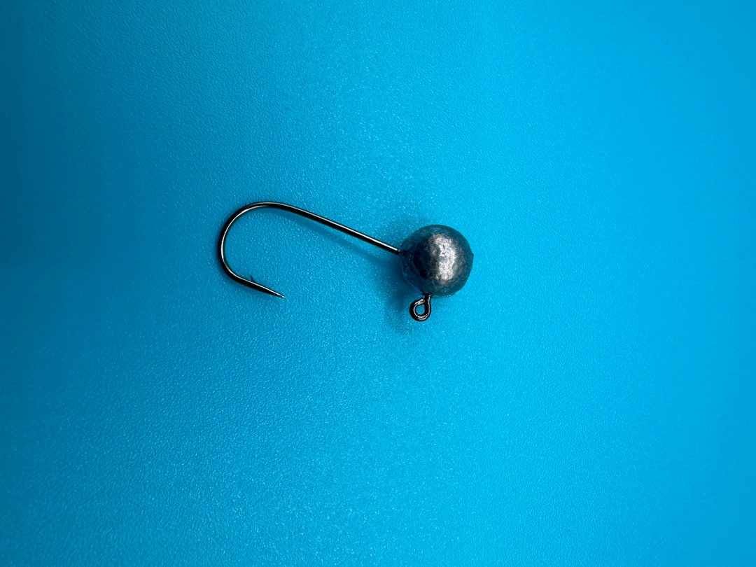 1/4 Oz Round Ball Jig Heads 50-count - Etsy