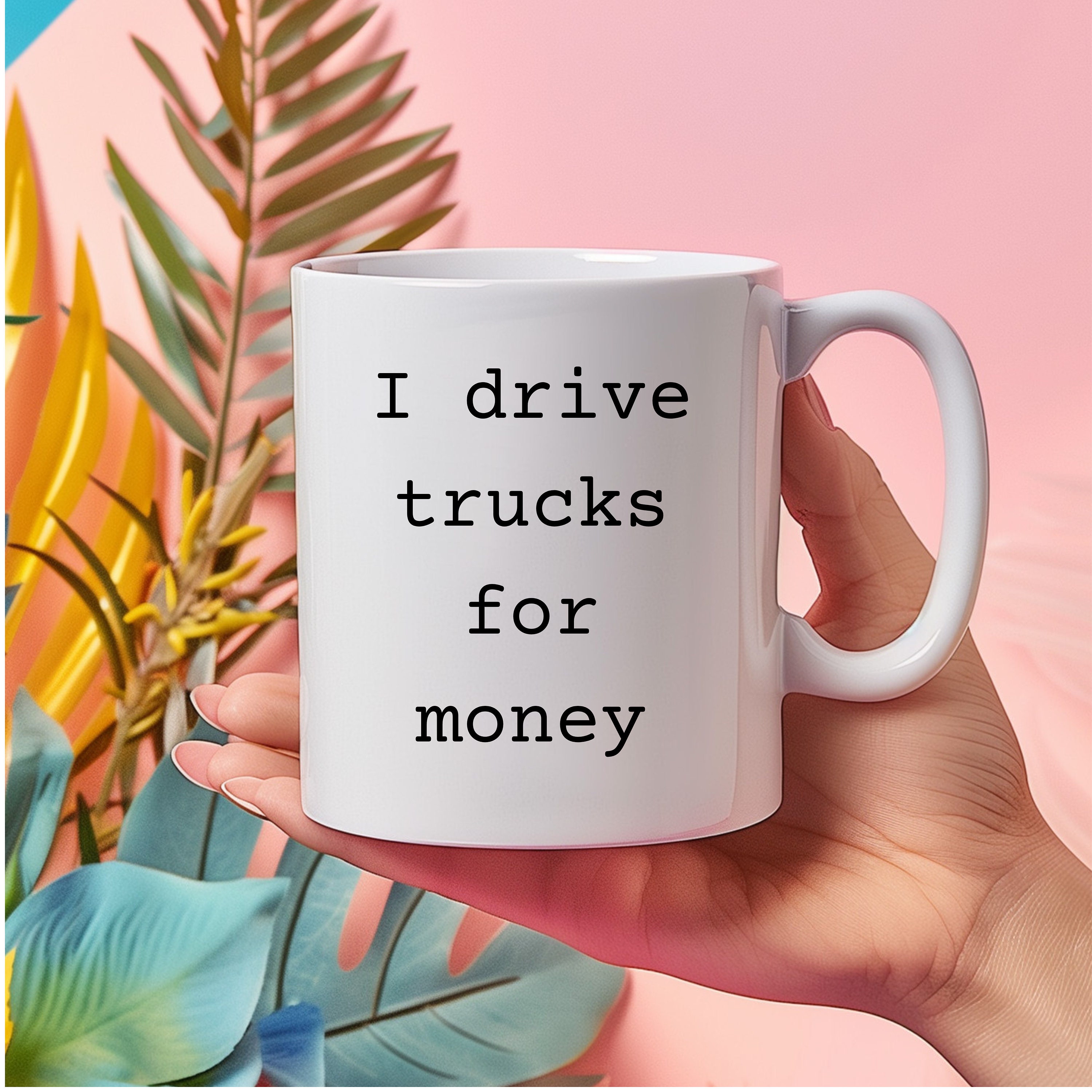 Truck Driver Mug Funny Gift Truck Driver Coffee Cup Delivery Driver ...
