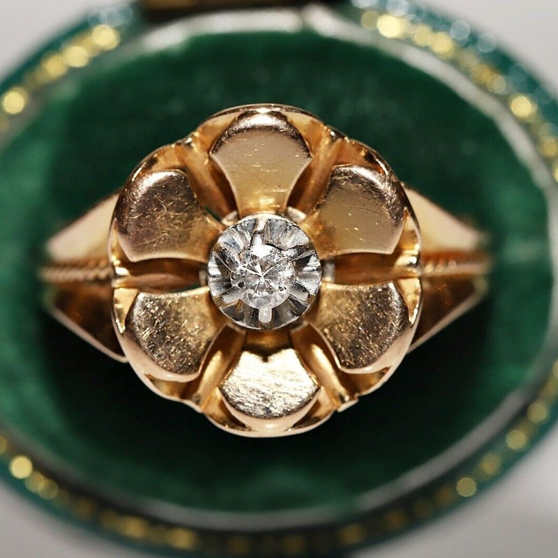 Antique Gold Ring - Etsy