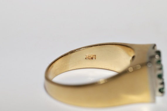 Antique Circa 1900s 18k Gold Natural Rose Cut Diamond… Gem