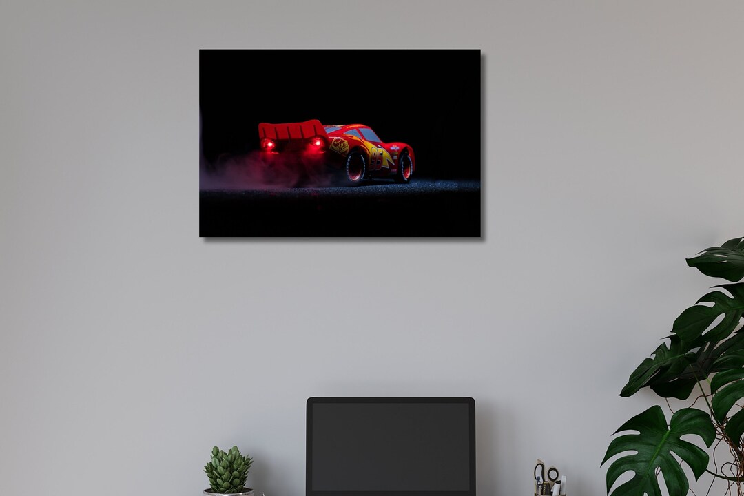 Cars Movie Wall Art,gift for Racer,pixar Movie,kids Room Decor,boys ...