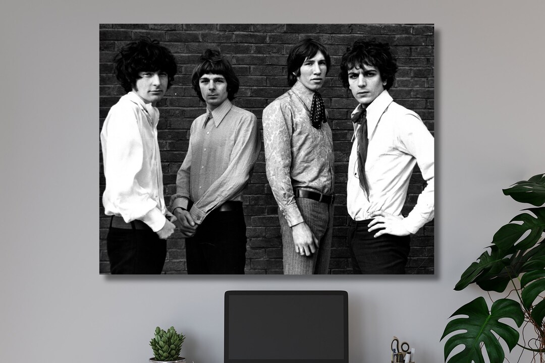 Pink Floyd Canvas Poster Wall Art, Gift Idea for Music Lovers, Pink ...