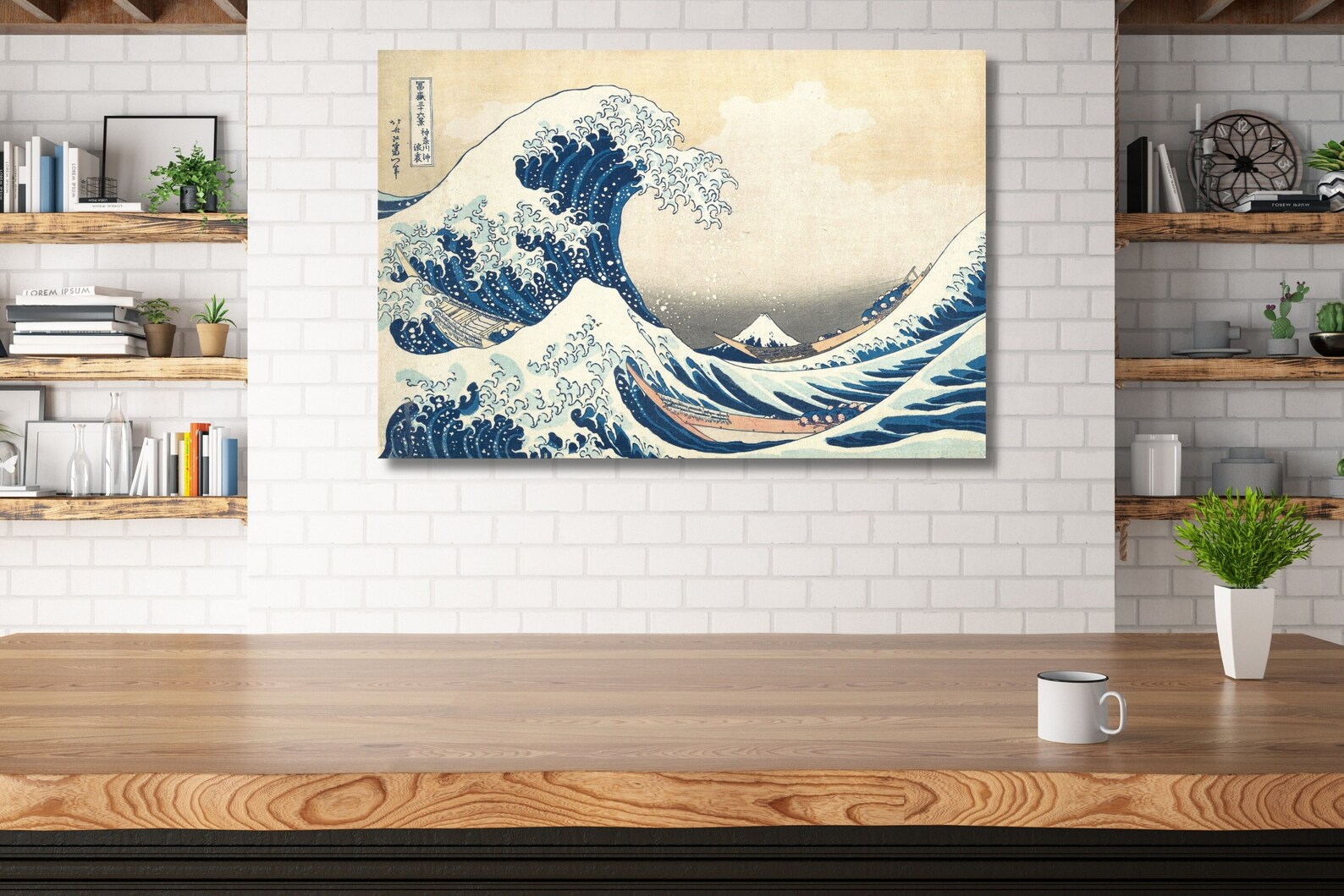 Kanagawa the Great Wave Canvas Wall Art|the Great Wave off Kanagawa by ...