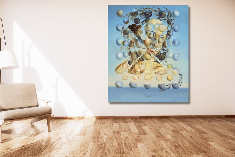 Galatea of the Spheres by Salvador Dali Canvas Wall Art,dali Poster ...